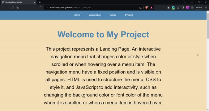 Mohammad Irfan Ansari on LinkedIn: #task1 #webdevelopment #landingpage ... Mohammad Irfan Ansari on LinkedIn: #task1 #webdevelopment #landingpage ...