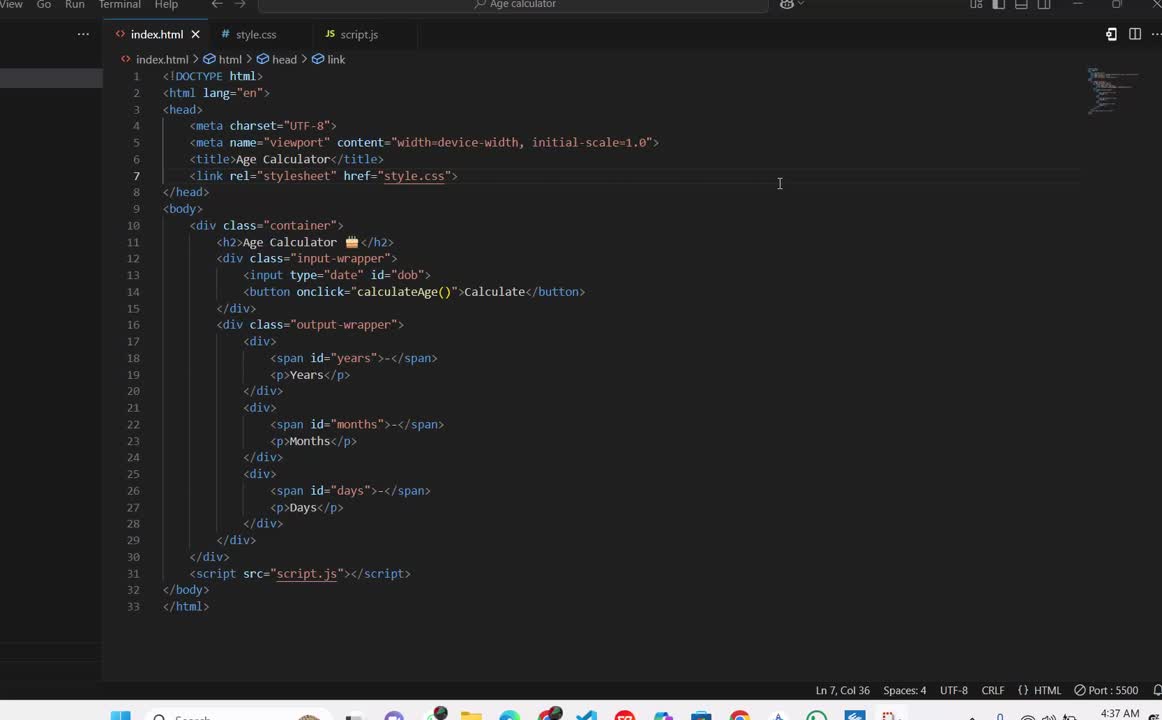 #codealpha #webdevelopment #javascript #html #css #agecalculator # ... #codealpha #webdevelopment #javascript #html #css #agecalculator # ...