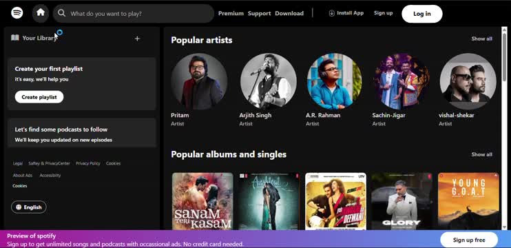 #html #css #bootstrap #spotifyclone #webdevelopment #frontend | sajir ... #html #css #bootstrap #spotifyclone #webdevelopment #frontend | sajir ...