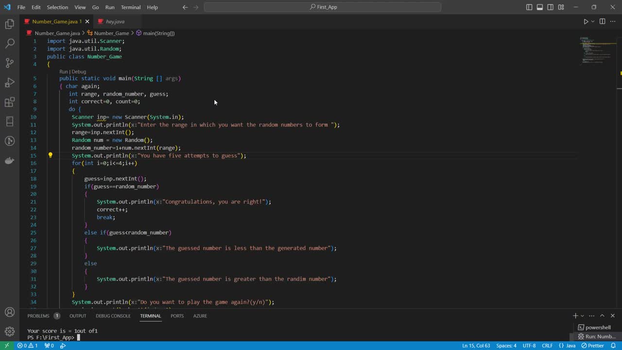 Mahesh Chandra Verma on LinkedIn: #codsoft #javainternship Mahesh Chandra Verma on LinkedIn: #codsoft #javainternship