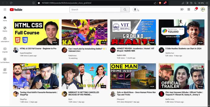 Shreyas Mene on LinkedIn: #webdevelopment #html #css #youtubeclone # ... Shreyas Mene on LinkedIn: #webdevelopment #html #css #youtubeclone # ...