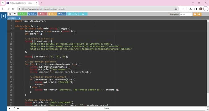 Pavithra K on LinkedIn: #javadevelopment #quizgame #interactivelearning ... Pavithra K on LinkedIn: #javadevelopment #quizgame #interactivelearning ...