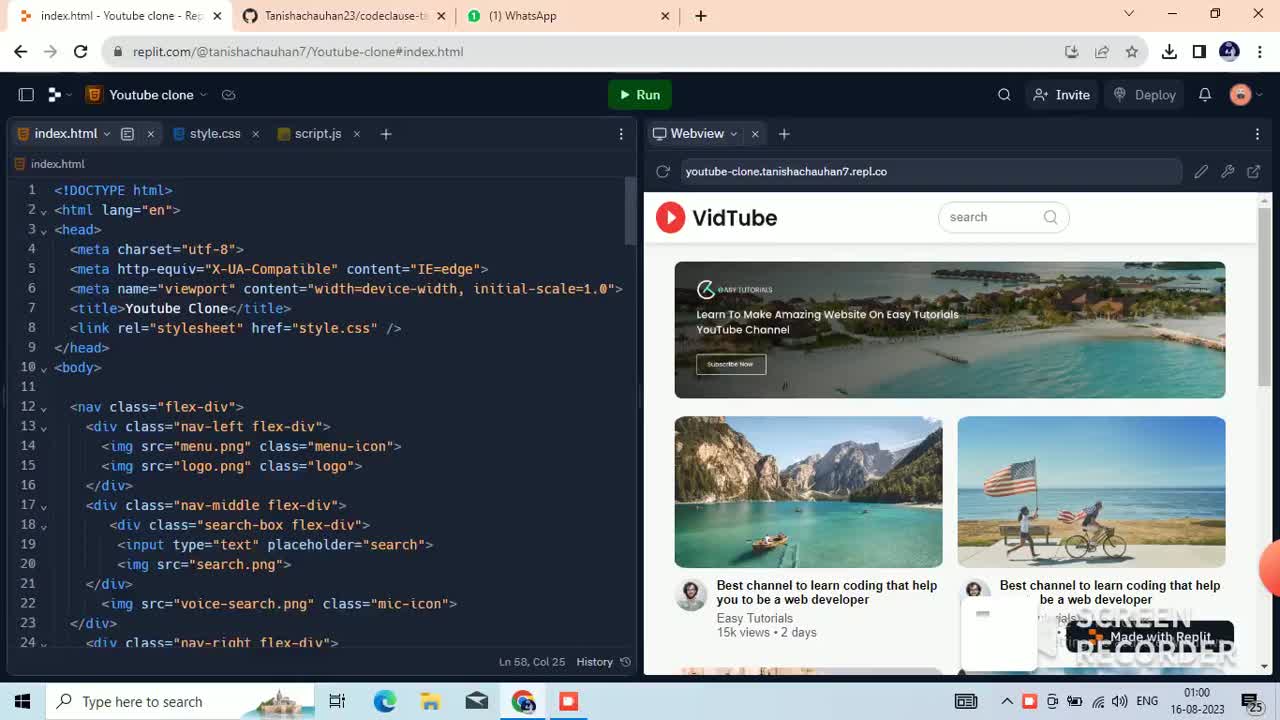Tanisha Chauhan on LinkedIn: #webdevelopment #internshipjourney #codeclause Tanisha Chauhan on LinkedIn: #webdevelopment #internshipjourney #codeclause