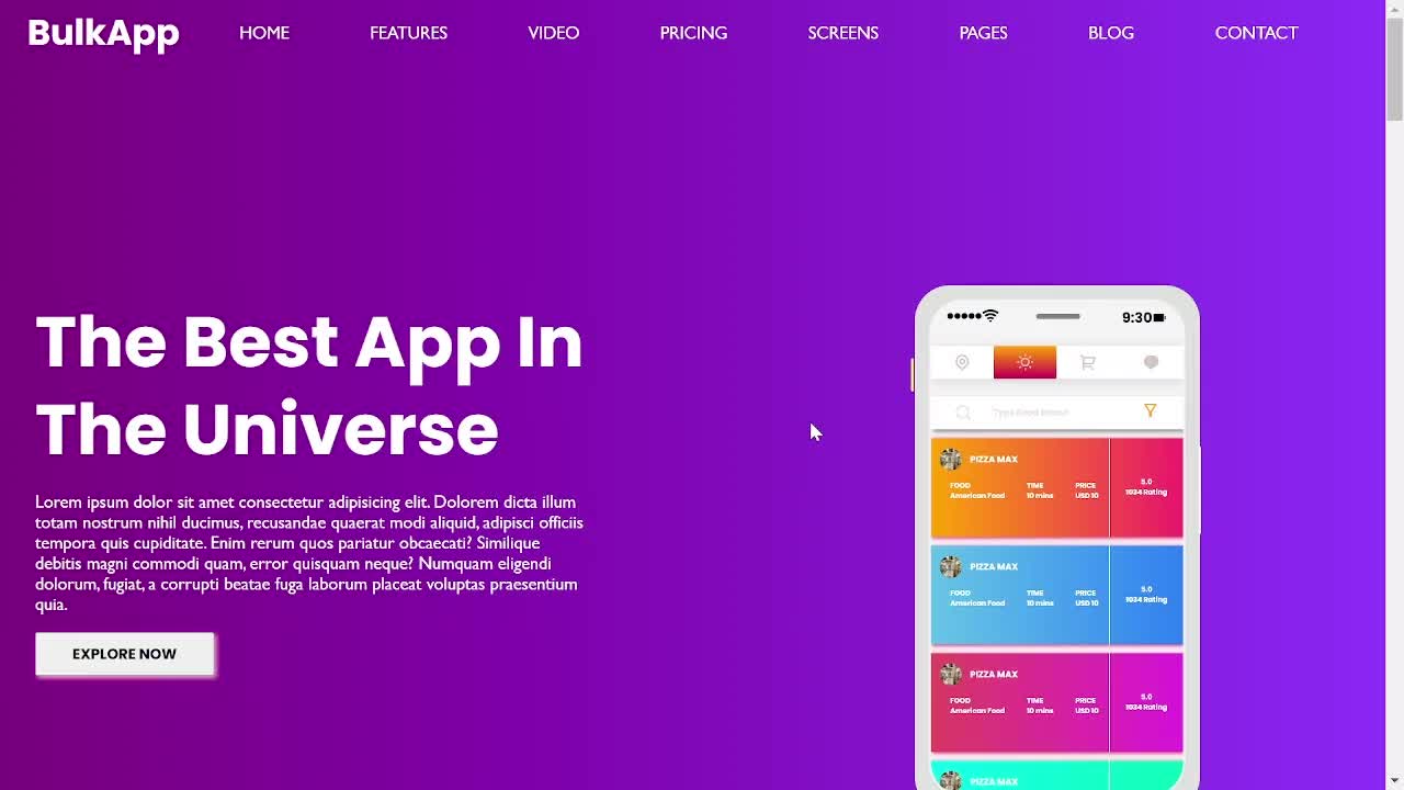 Built a BulkApp website using HTML, CSS, and JavaScript | Rameez Aziz ... Built a BulkApp website using HTML, CSS, and JavaScript | Rameez Aziz ...