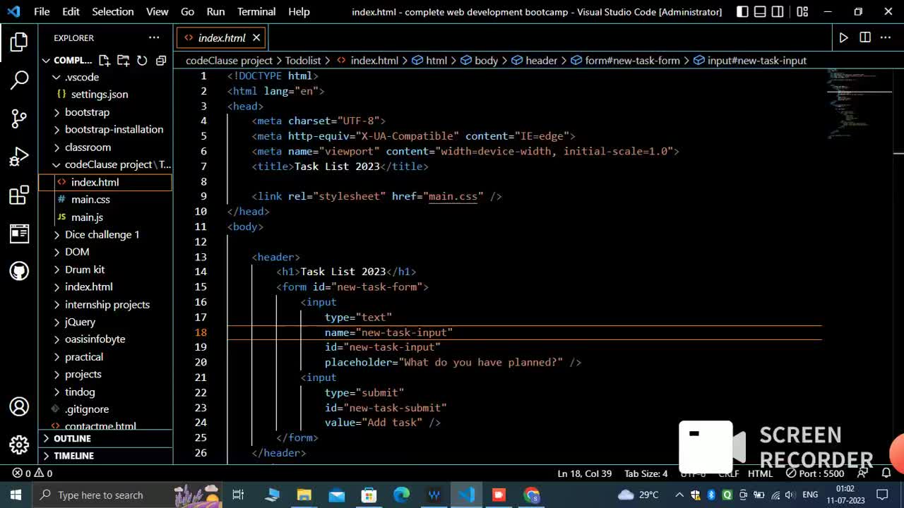 Sabita Kumari on LinkedIn: #html #css #javascript #oasisinfobyte # ... Sabita Kumari on LinkedIn: #html #css #javascript #oasisinfobyte # ...