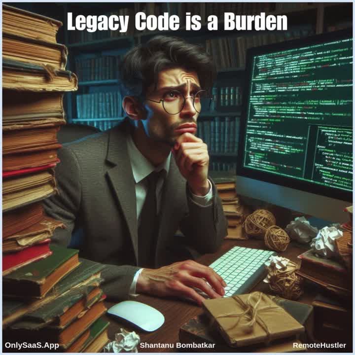 Shantanu Bombatkar on LinkedIn: 𝗟𝗲𝗴𝗮𝗰𝘆 𝗖𝗼𝗱𝗲 𝗶𝘀 𝗮 𝗕𝘂𝗿𝗱𝗲𝗻... 𝗪𝗵𝘆 𝗬𝗼𝘂 𝗦𝗵𝗼𝘂𝗹𝗱… Shantanu Bombatkar on LinkedIn: 𝗟𝗲𝗴𝗮𝗰𝘆 𝗖𝗼𝗱𝗲 𝗶𝘀 𝗮 𝗕𝘂𝗿𝗱𝗲𝗻... 𝗪𝗵𝘆 𝗬𝗼𝘂 𝗦𝗵𝗼𝘂𝗹𝗱…