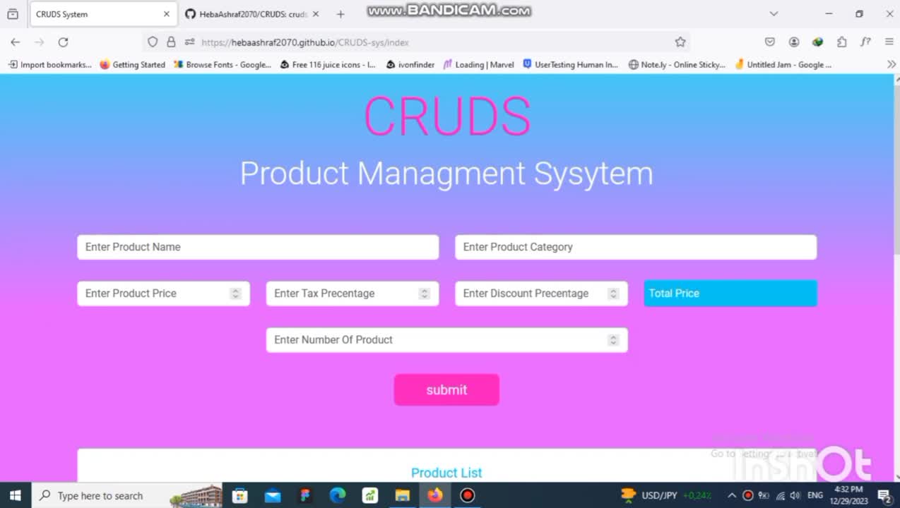 CRUDS SYSTEM: A website for product management | Heba Ashraf posted on ... CRUDS SYSTEM: A website for product management | Heba Ashraf posted on ...