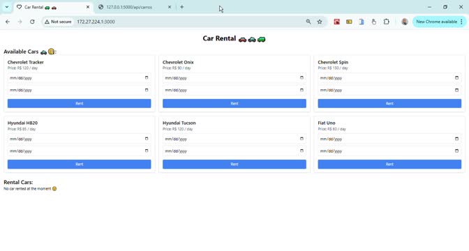 Luciana D. on LinkedIn: #carrental #python #flask #react #tailwindcss # ... Luciana D. on LinkedIn: #carrental #python #flask #react #tailwindcss # ...