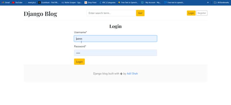 Ali Adil on LinkedIn: #python #django #bootstrap #webdevelopment # ... Ali Adil on LinkedIn: #python #django #bootstrap #webdevelopment # ...