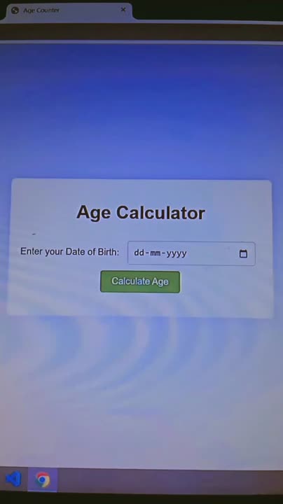 Noman Jamal on LinkedIn: #agecalculator #webapp #javascript #html #css ... Noman Jamal on LinkedIn: #agecalculator #webapp #javascript #html #css ...