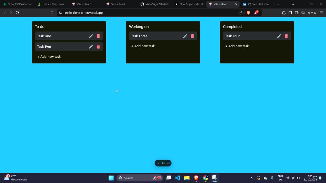Vishal Sagar on LinkedIn: #react #usereducer #trelloclone # ... Vishal Sagar on LinkedIn: #react #usereducer #trelloclone # ...