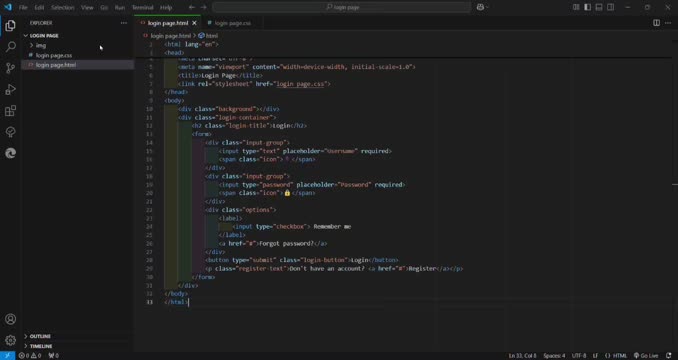 Subash murugan on LinkedIn: #task #loginpage #html #website Subash murugan on LinkedIn: #task #loginpage #html #website