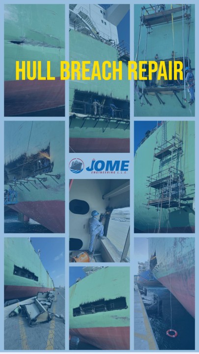 JOME Engineering LLC on LinkedIn: JOME ENGINEERING | HULL BREACH REPAIR JOME Engineering LLC on LinkedIn: JOME ENGINEERING | HULL BREACH REPAIR