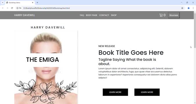 #webdevelopment #html #css #bootstrap #responsivedesign… | kamini satpute #webdevelopment #html #css #bootstrap #responsivedesign… | kamini satpute