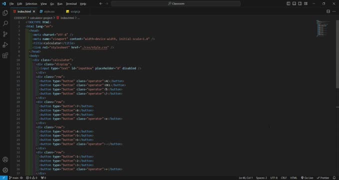 Md Asif on LinkedIn: #codsoft #webdevelopment #calculatorproject # ... Md Asif on LinkedIn: #codsoft #webdevelopment #calculatorproject # ...