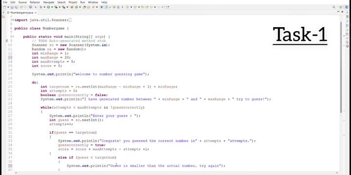 Completed Java Programming task with CodSoft | Siddhi Shinde posted on ... Completed Java Programming task with CodSoft | Siddhi Shinde posted on ...