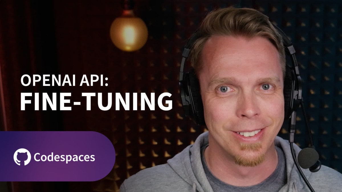 Fine-tuning custom models with the OpenAI API - OpenAI API Video ... Fine-tuning custom models with the OpenAI API - OpenAI API Video ...