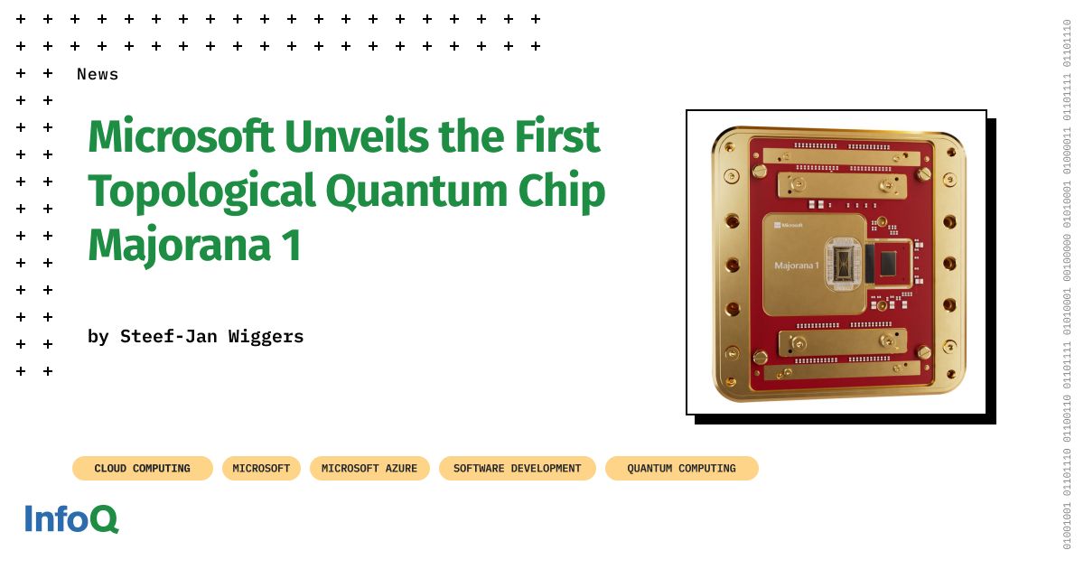 #infoq #microsoft #cloudcomputing #quantumcomputing | InfoQ #infoq #microsoft #cloudcomputing #quantumcomputing | InfoQ