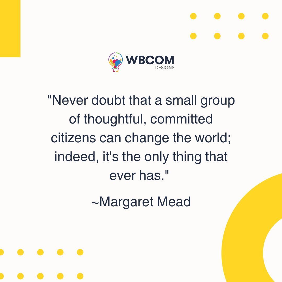 Wbcom Designs on LinkedIn: #community #motivation #quote #empowered Wbcom Designs on LinkedIn: #community #motivation #quote #empowered