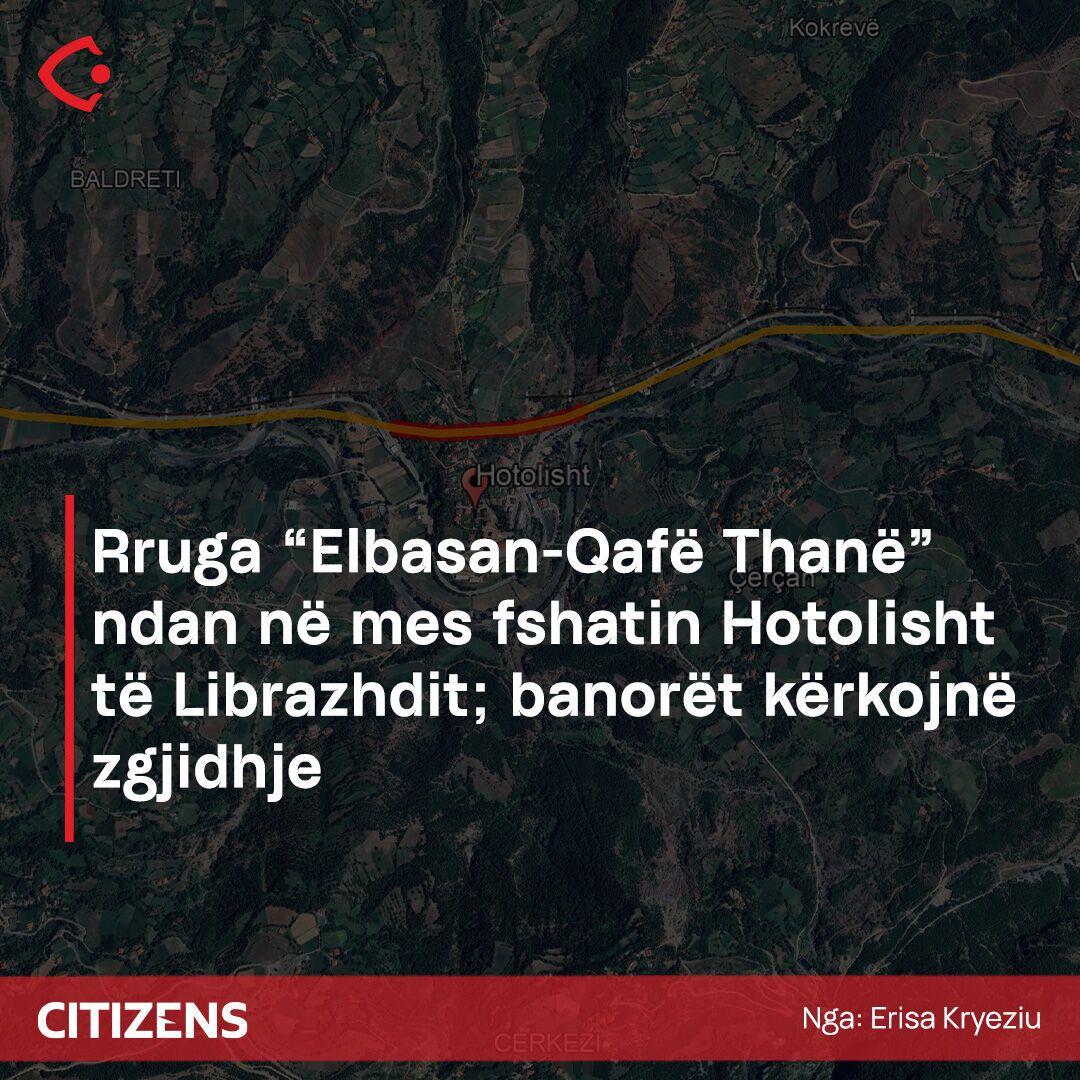 Citizens Channel on LinkedIn: Rruga “Elbasan-Qafë Thanë” ndan në mes ... Citizens Channel on LinkedIn: Rruga “Elbasan-Qafë Thanë” ndan në mes ...