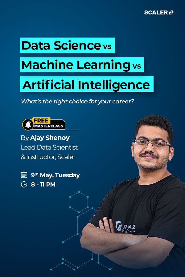 Scaler on LinkedIn: Data Science vs Machine Learning vs Artificial ... Scaler on LinkedIn: Data Science vs Machine Learning vs Artificial ...