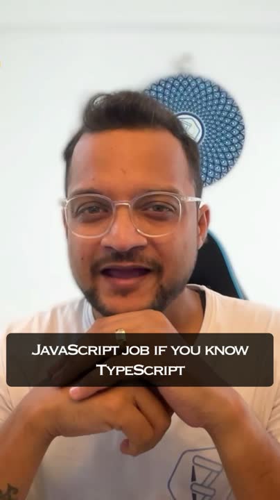 Sarthak Shrivastava on LinkedIn: Javascript jobs if you know typescript ... Sarthak Shrivastava on LinkedIn: Javascript jobs if you know typescript ...