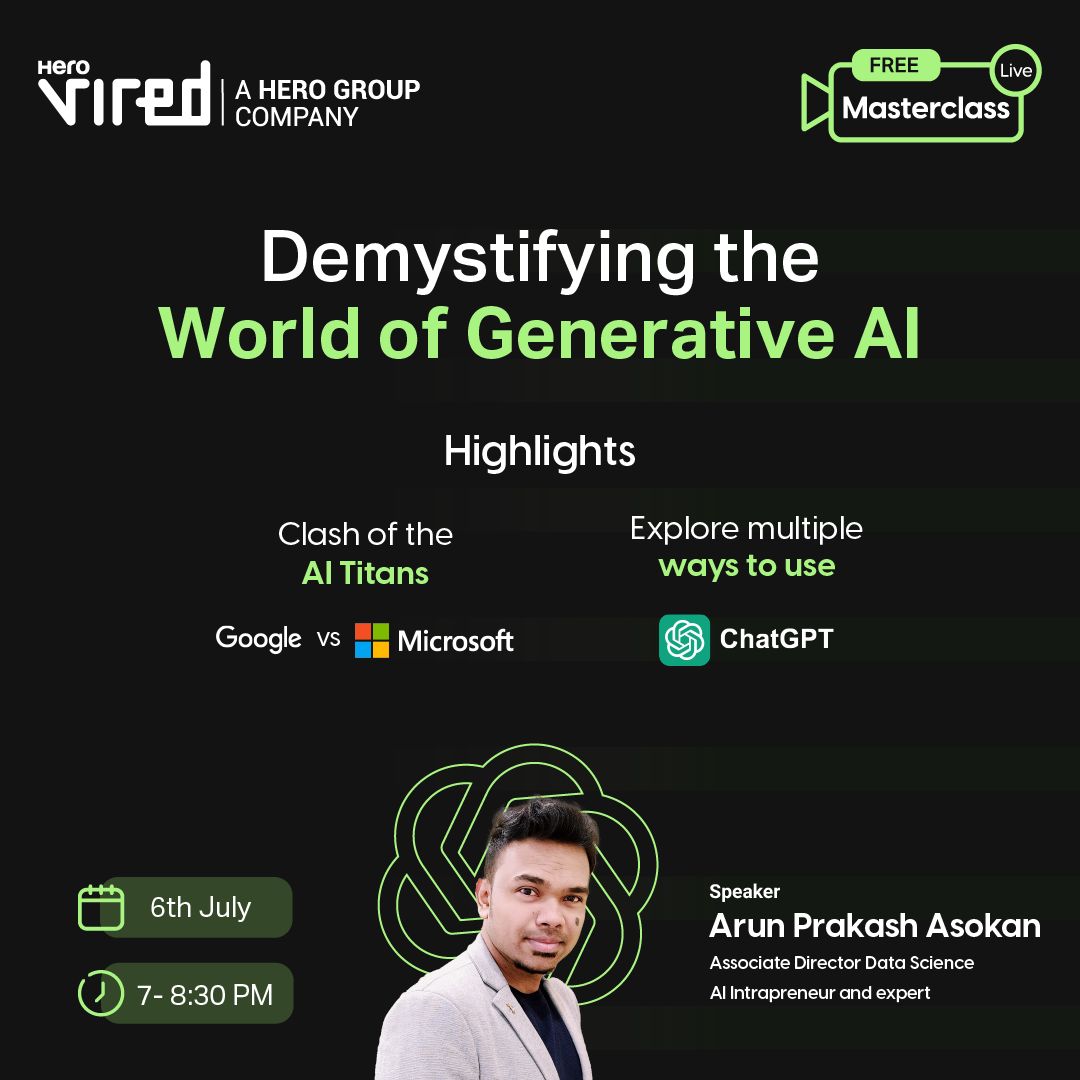 Hero Vired on LinkedIn: Welcome! You are invited to join a webinar ... Hero Vired on LinkedIn: Welcome! You are invited to join a webinar ...