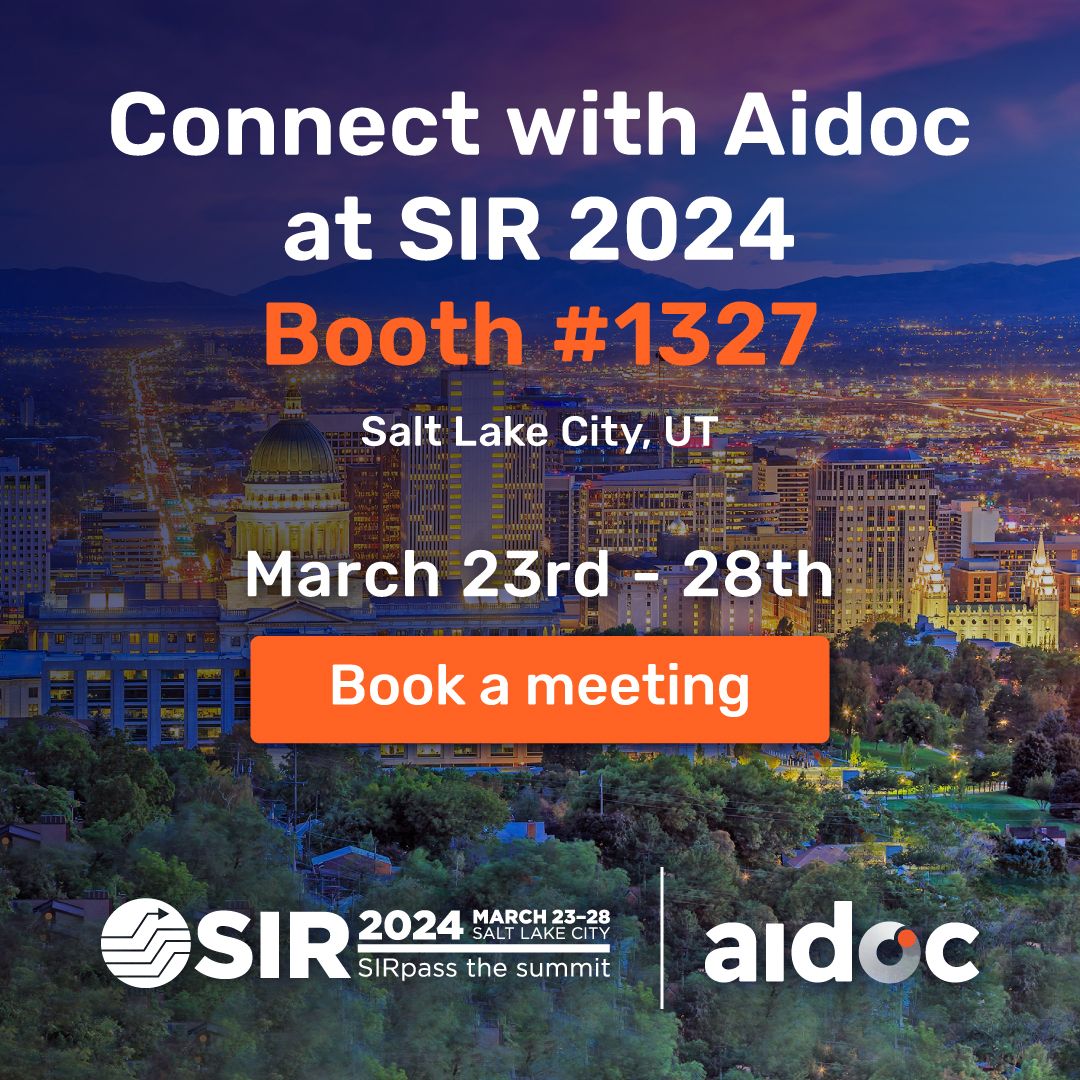 Aidoc on LinkedIn: Aidoc at SIR 2024 Aidoc on LinkedIn: Aidoc at SIR 2024