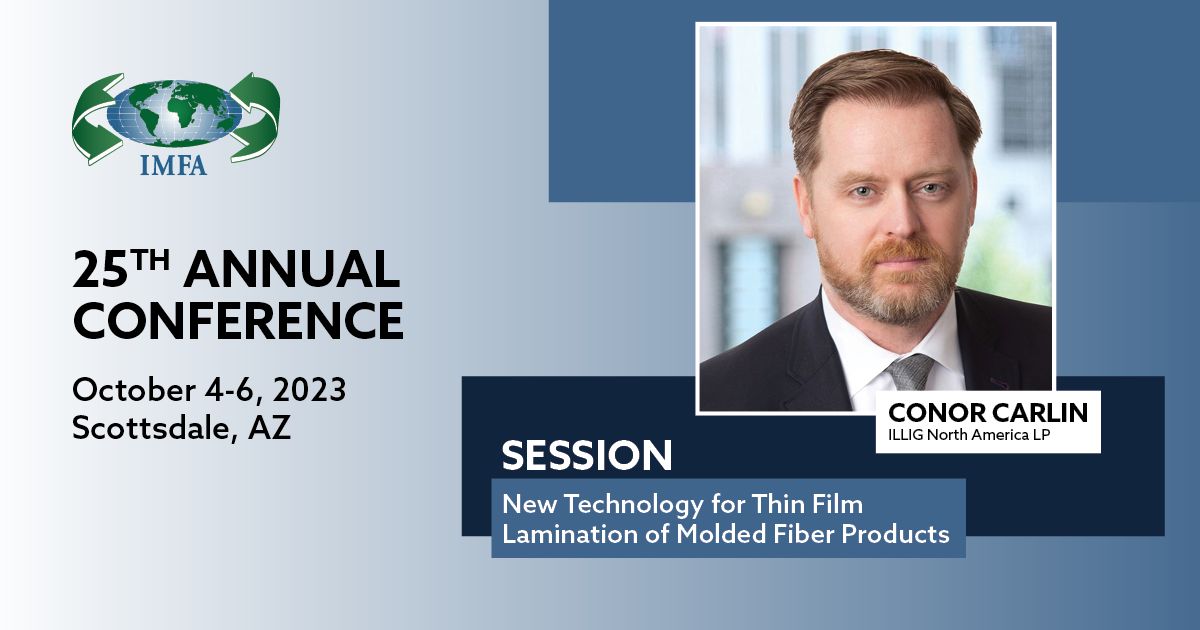 International Molded Fiber Association on LinkedIn: Don't miss Conor ... International Molded Fiber Association on LinkedIn: Don't miss Conor ...