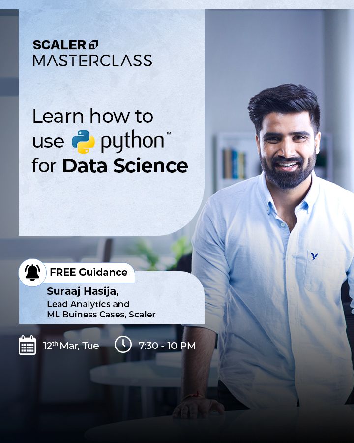 Scaler on LinkedIn: Data Science using Python Scaler on LinkedIn: Data Science using Python