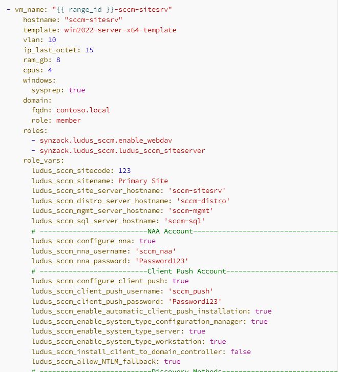 Automating SCCM with Ludus: A Configuration Manager for Your ... Automating SCCM with Ludus: A Configuration Manager for Your ...
