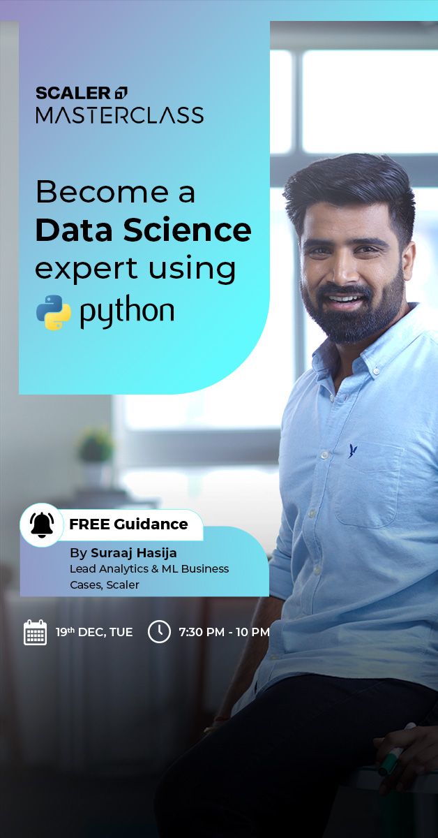 Scaler on LinkedIn: Data Science using Python Scaler on LinkedIn: Data Science using Python