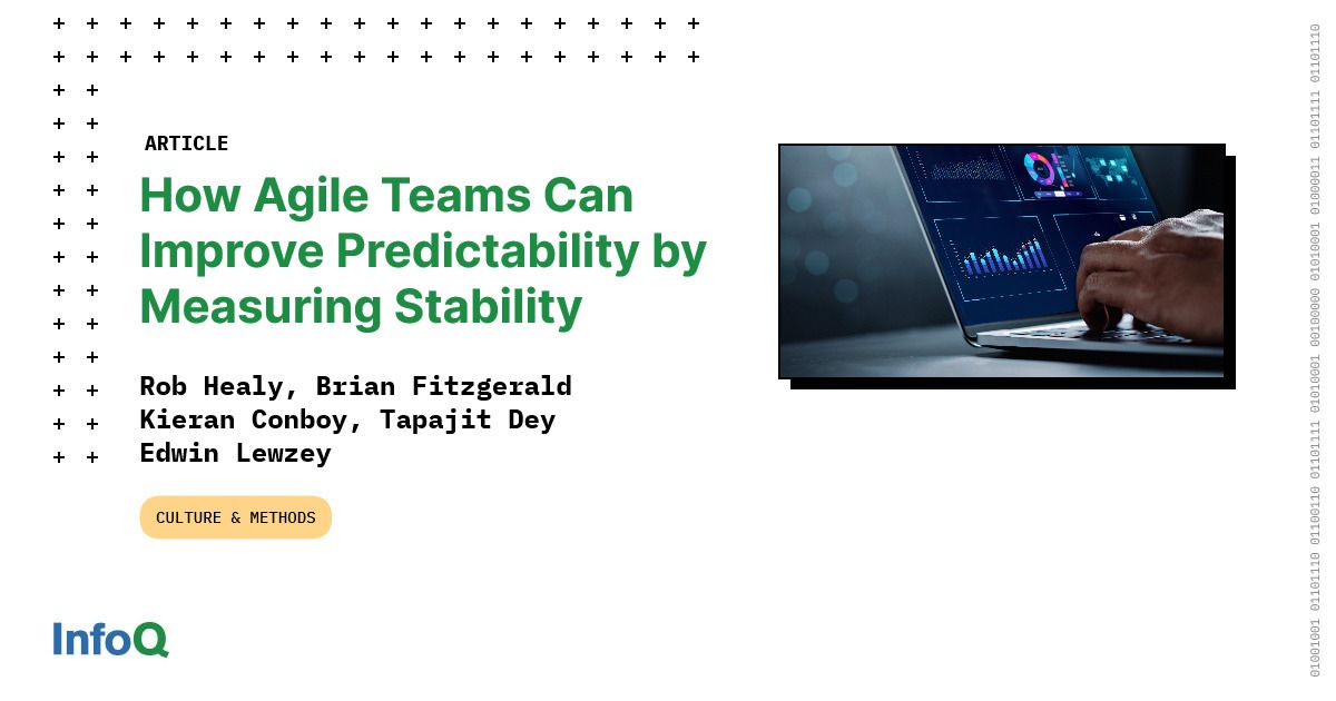 InfoQ on LinkedIn: #infoq #planning #metrics #agile #projectmanagement InfoQ on LinkedIn: #infoq #planning #metrics #agile #projectmanagement