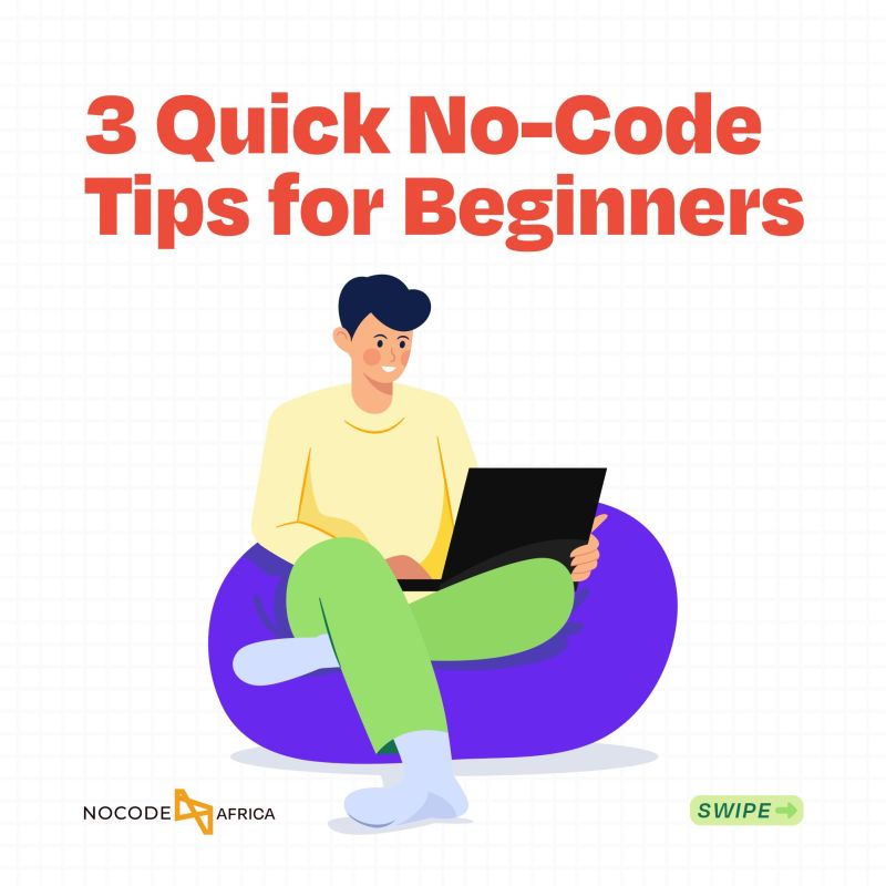 Nocode Africa on LinkedIn: #nocode #nocodeafrica #nocodetips # ... Nocode Africa on LinkedIn: #nocode #nocodeafrica #nocodetips # ...