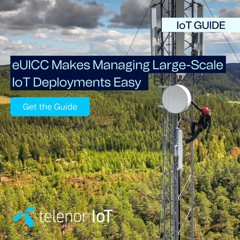 Telenor IoT on LinkedIn: eUICC - Unlocking the Potential of IoT Deployments Telenor IoT on LinkedIn: eUICC - Unlocking the Potential of IoT Deployments