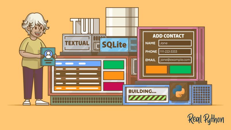 Real Python on LinkedIn: Build a Contact Book App With Python, Textual ... Real Python on LinkedIn: Build a Contact Book App With Python, Textual ...
