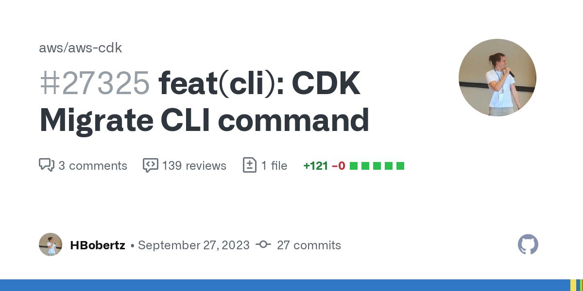 Omid Eidivandi on LinkedIn: feat(cli): CDK Migrate CLI command by ... Omid Eidivandi on LinkedIn: feat(cli): CDK Migrate CLI command by ...