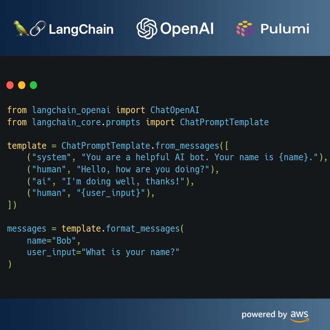 Pulumi on LinkedIn: Deploying LangChain Applications on AWS with Pulumi Pulumi on LinkedIn: Deploying LangChain Applications on AWS with Pulumi