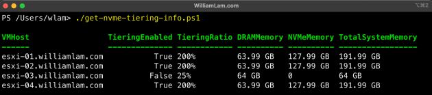 Daniel Micanek on LinkedIn: Useful NVMe Tiering reporting using vSphere ... Daniel Micanek on LinkedIn: Useful NVMe Tiering reporting using vSphere ...