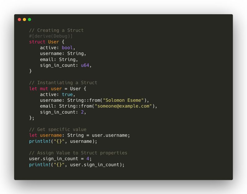 Solomon Eseme on LinkedIn: Learning Rust using the Solomon Eseme on LinkedIn: Learning Rust using the