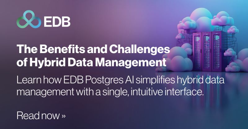#edbpostgresai #justsolveitwithpostgres #hybridcloud #datastrategy # ... #edbpostgresai #justsolveitwithpostgres #hybridcloud #datastrategy # ...