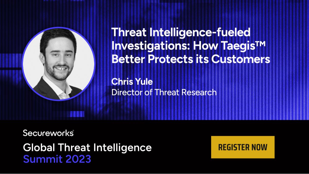 Robert van Nouhuys on LinkedIn: Join Secureworks Global TI Summit 2023 Robert van Nouhuys on LinkedIn: Join Secureworks Global TI Summit 2023