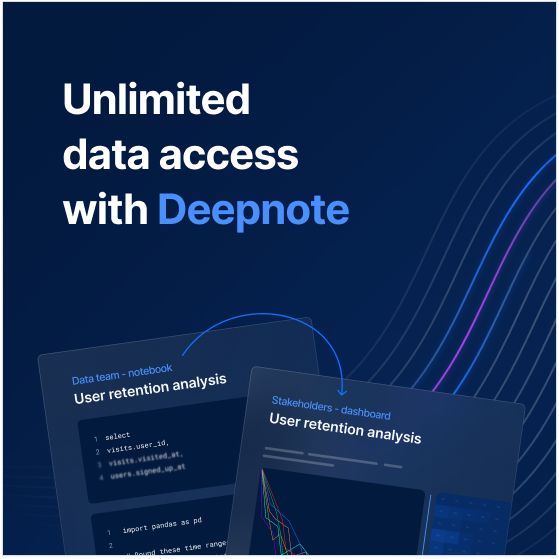 Deepnote on LinkedIn: Deepnote: Analytics and data science notebook for ... Deepnote on LinkedIn: Deepnote: Analytics and data science notebook for ...