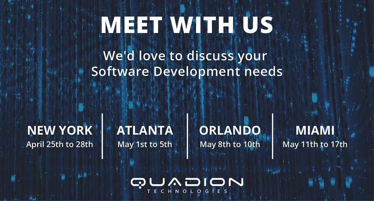 Quadion Technologies posted on LinkedIn Quadion Technologies posted on LinkedIn