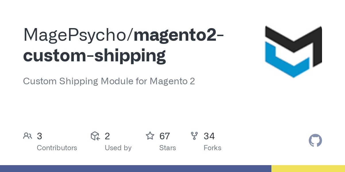 Raj KB on LinkedIn: GitHub - MagePsycho/magento2-custom-shipping ... Raj KB on LinkedIn: GitHub - MagePsycho/magento2-custom-shipping ...