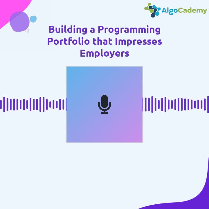 AlgoCademy on LinkedIn: #techcareers #programmingportfolio AlgoCademy on LinkedIn: #techcareers #programmingportfolio