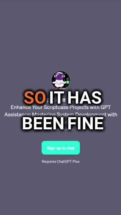 ScriptcaseByJamie on LinkedIn: Scriptcase GPT ScriptcaseByJamie on LinkedIn: Scriptcase GPT