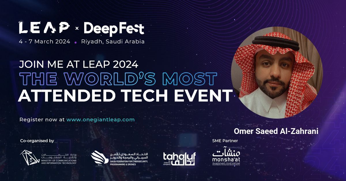 LEAP and DeepFest 2024 | Omer Saeed Al-Zahrani LEAP and DeepFest 2024 | Omer Saeed Al-Zahrani