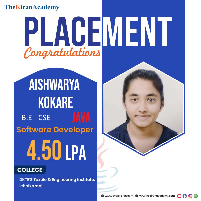 The Kiran Academy - Java By Kiran on LinkedIn: #softwaredeveloper # ... The Kiran Academy - Java By Kiran on LinkedIn: #softwaredeveloper # ...
