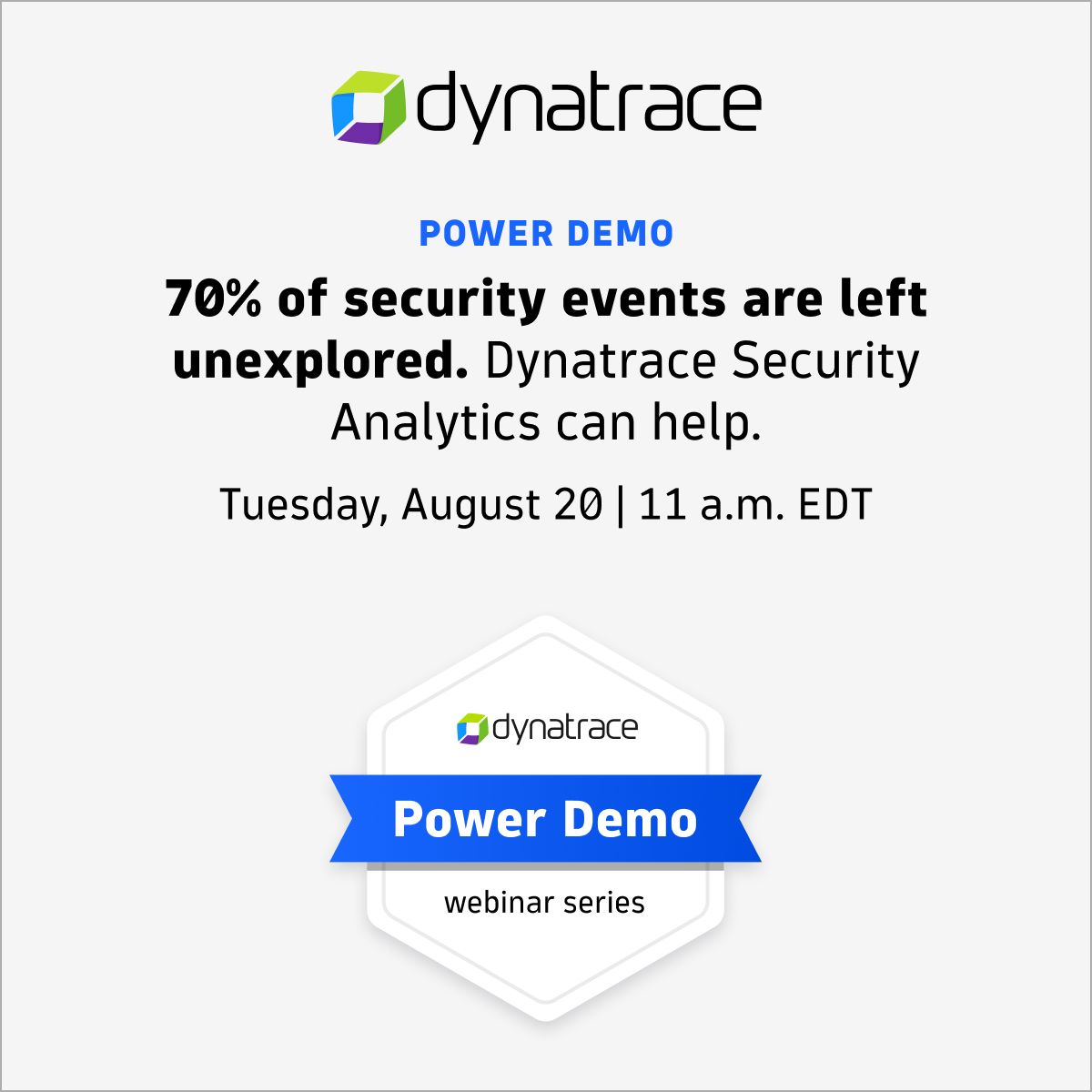 Dynatrace on LinkedIn: Power Demo: Cut through cloud security event ... Dynatrace on LinkedIn: Power Demo: Cut through cloud security event ...